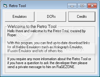 The Retro Tool V1 - Find Emulators & DCRs | RaGEZONE - MMO Development ...